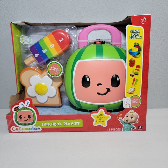 Jazwares | Toys | Cocomelon Lunchbox Playset | Poshmark